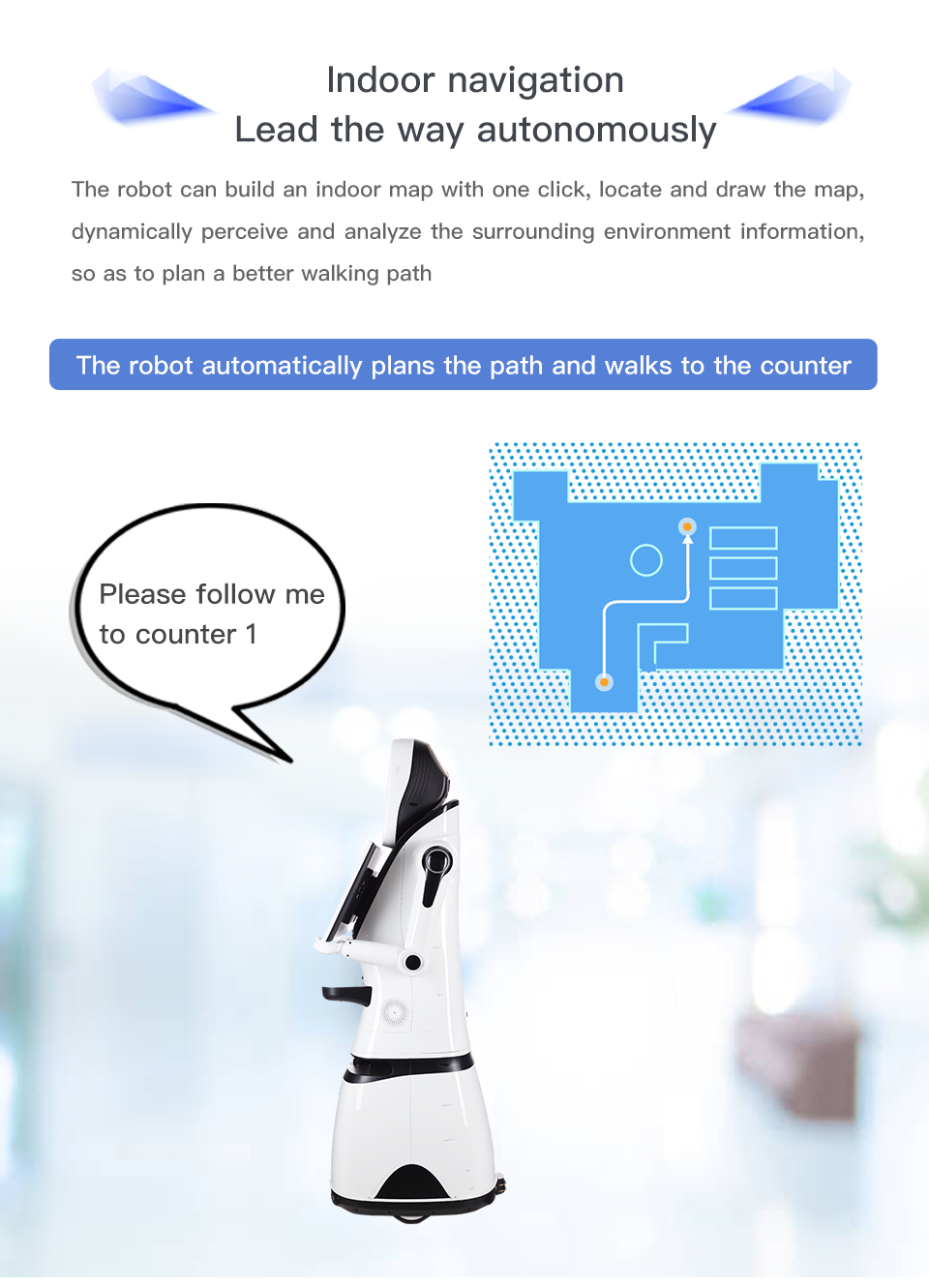 Guide Robot X3 - Fusion Service Bots Ireland and Europe