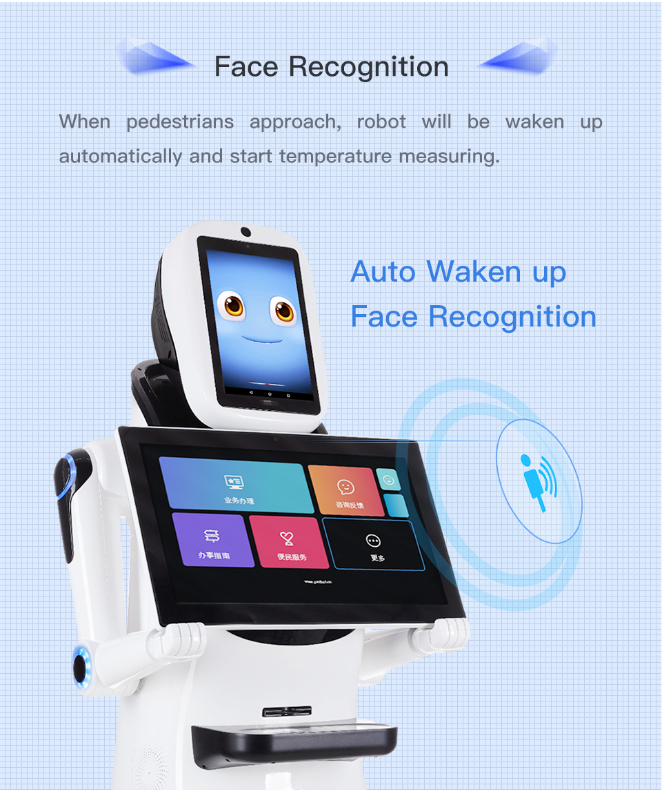 Guide Robot X3 - Fusion Service Bots Ireland and Europe