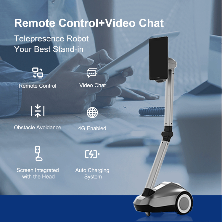 Telepresence Robot P2 - Fusion Service Bots Ireland and Europe