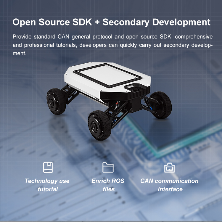 UGV Chassis Robot E1 - Fusion Service Bots Ireland and Europe